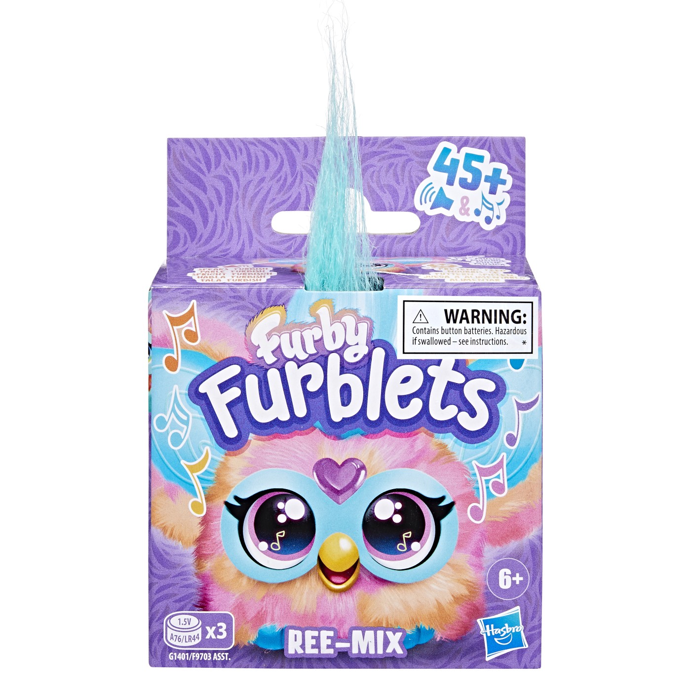 FURBY FURBLETS JUCARIE INTERACTIVA REE-MIX SuperHeroes ToysZone ...