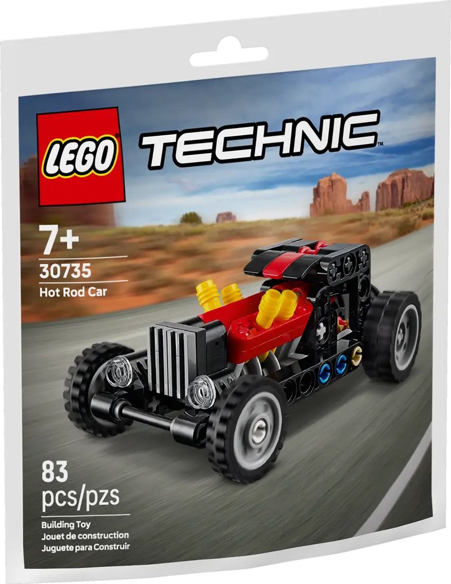 LEGO TECHNIC MASINA HOT ROD 30735 SuperHeroes ToysZone - Eurostoc.ro