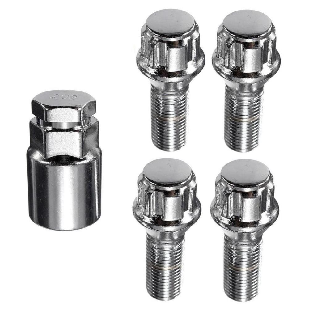 Kit Antifurt Roti 4x Prezoane Jante Aliaj M12x1.5, Volkswagen VW Golf I ...