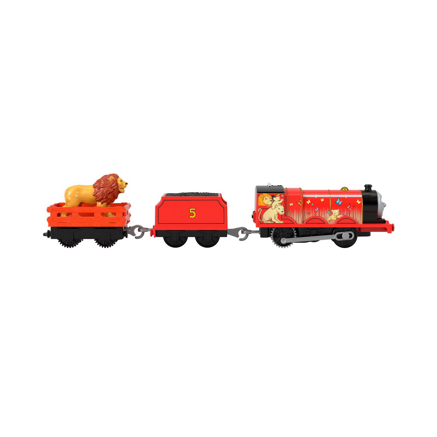 THOMAS LOCOMOTIVA MOTORIZATA SAFARI LION JAMES SuperHeroes ToysZone ...