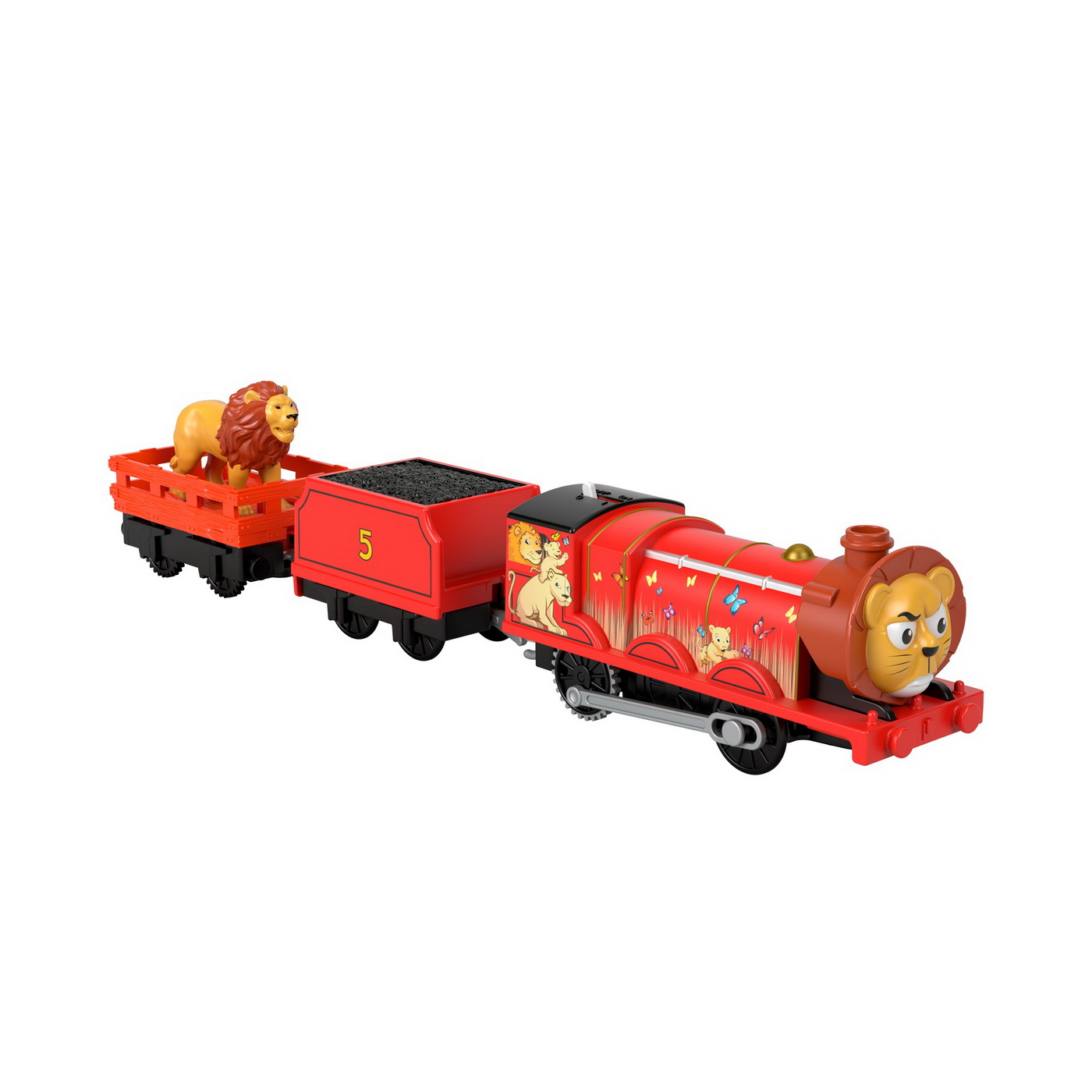 THOMAS LOCOMOTIVA MOTORIZATA SAFARI LION JAMES SuperHeroes ToysZone ...