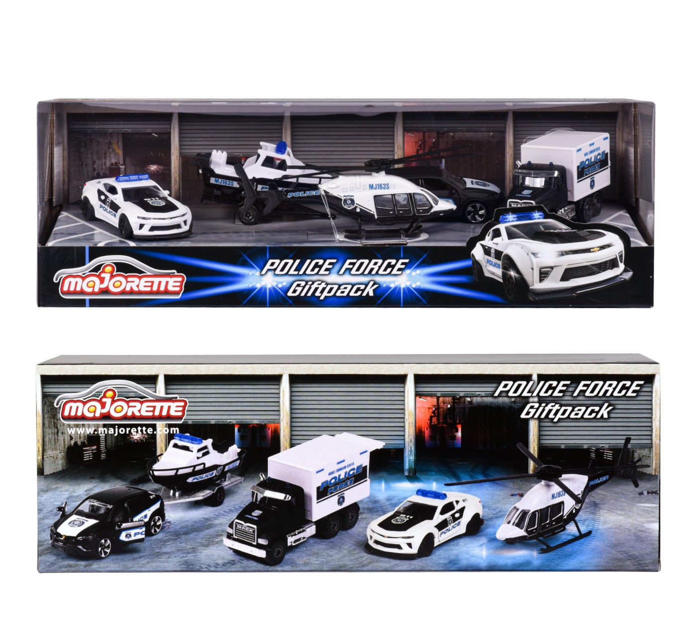 MAJORETTE SET 5 VEHICULE DE POLITIE METALICE 7.5CM SuperHeroes ToysZone ...