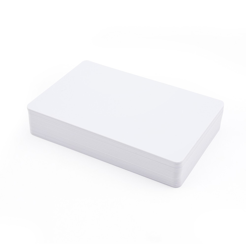 Carduri pvc printabile inkjet fata-verso albe, set 20 bucati MultiMark ...