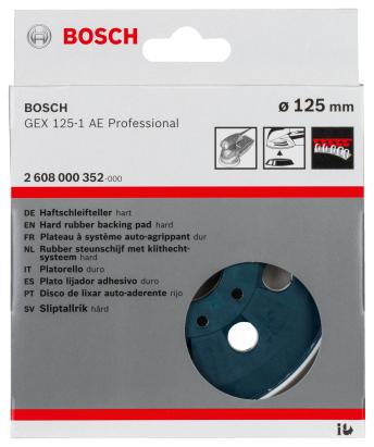 Bosch Disc Slefuire dur 125mm, 8 gauri pentru GEX 125-1AE ProAdvanced ...