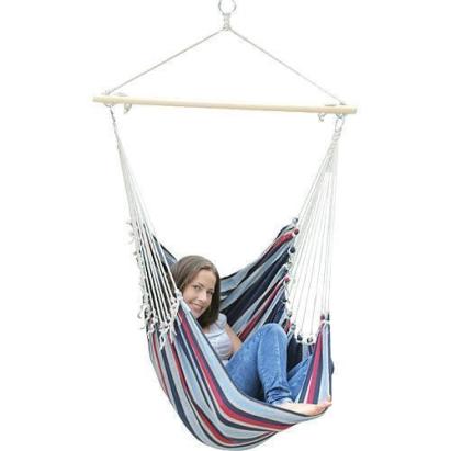 Hamac tip scaun, multicolor, max 130 kg, 150x130 cm, Trevor,Hamac tip ...