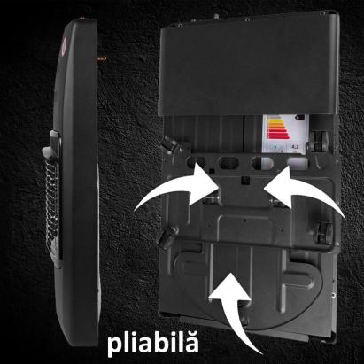 Soba pe Gaz Butelie GPL Pliabila, 3 Trepte Incalzire, Putere 4200W ...