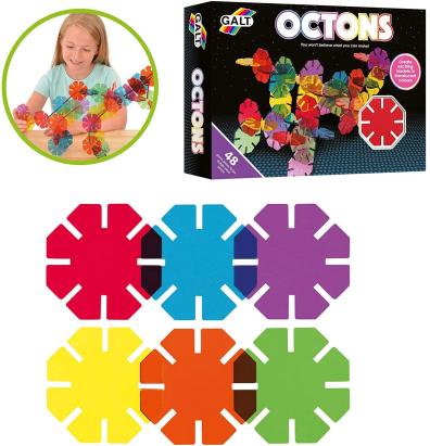 Set de construit - Octons - 48 piese PlayLearn Toys - Eurostoc.ro